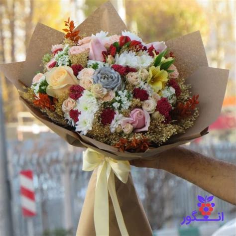 دسته گل سفارش دسته گل خرید آنلاین دسته گل ساده و شیک برای هدیه