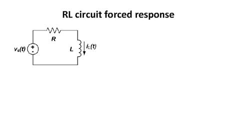 Lecture Review First Order Circuit Natural Response