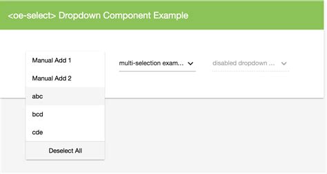 Dropdown Component For Angular 2 Oe Select Angular Script