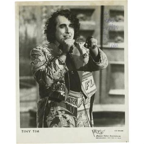 Tiny Tim Signed Photo