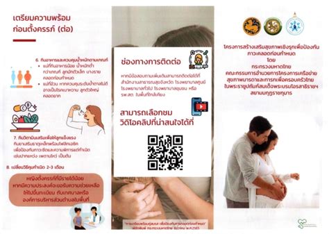 โครงการเสริมสร้างสุขภาพเชิงรุก เพื่อลดภาวะคลอดก่อนกำหนด