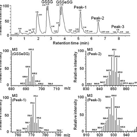 Total Ion Chromatogram Tic And Ms Spectra Download Scientific Diagram