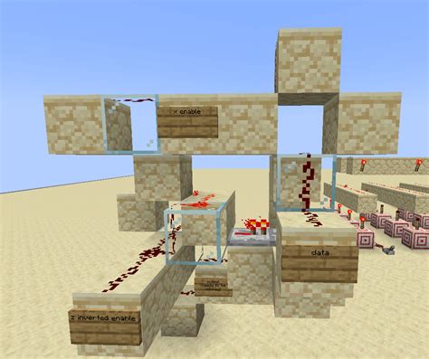 2d Addressable Experimental Ram For Future Use Rredstonecomputing