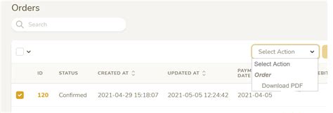 action defined as onlyondetail show in resources list in lens mode · issue 3411 · laravel nova