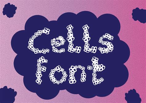 Cells Font By Graphicsbam Fonts · Creative Fabrica