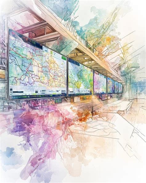 Optimizing Logistics Management With Large Screen Displays In Control