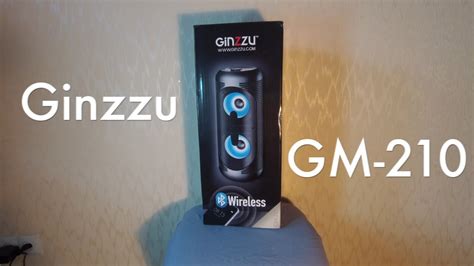 Обзор на колонку Ginzzu-GM210 - YouTube