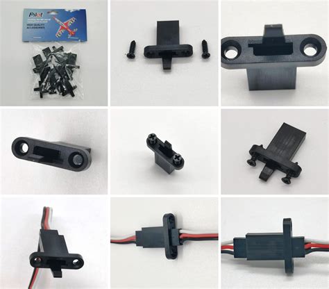 Banana Hobby Pilot RC Servo Connector Brackets Set