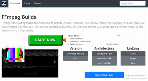 5 Simple Steps To Install Ffmpeg On Windows 10
