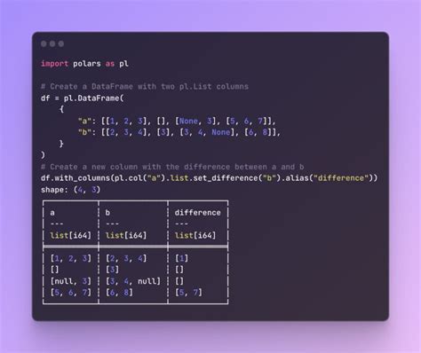 Liam Brannigan On Linkedin List Columns In Polars Allow You To Work