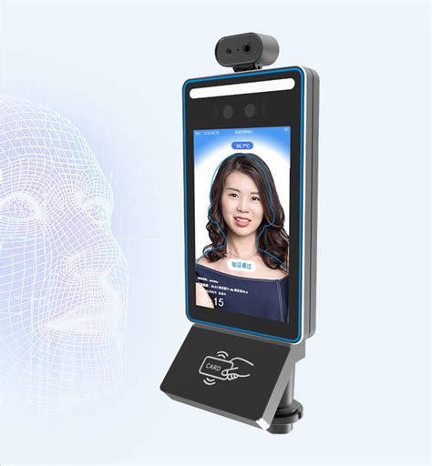 Human Body Temperature Detection And Face Recognition English Broadcast Measurement Body