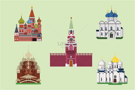 러시아 배경 재료는 일러스트 무료 다운로드 Lovepik