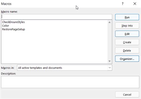 Extract Macros From A Docm Template Microsoft Community