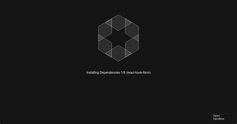 React Hook Form V7 Ts Template Codesandbox