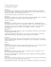 Quiz Module Six Quiz Txt Quiz Module Six Quiz CJ R Victimology Question