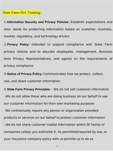 State Farm Isa Training Question And Answers 2023 State Farm Property