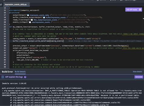 Partition A Big Incremental Dataset Ask The Community Palantir Developer Community