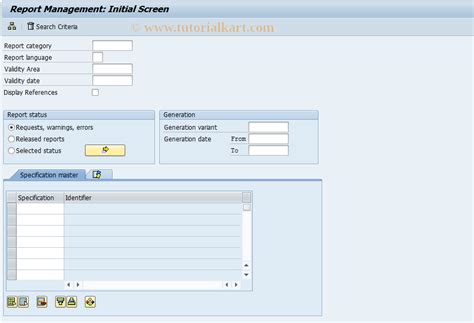 CG50 SAP Tcode Edit Report CG50 SAP Tcode Edit Report