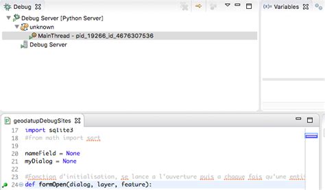 Pyqgis Debug Formpy Files With Pydev And Qgis Debug Plugin