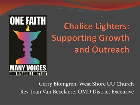 Ppt Chalice Lighters Supporting Growth And Outreach Powerpoint
