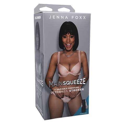 Main Squeeze Jenna Foxx Ultraskyn Stroker Pussy Chocolate