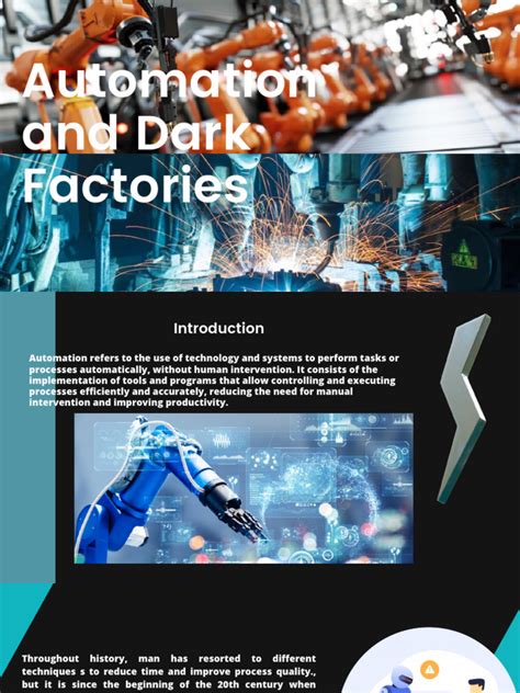Automation And Dark Factories Pdf