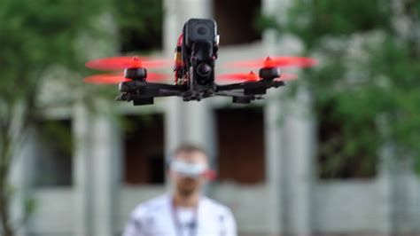 Fpv Freestyle Drone Getting Ready To Take Off Slow Motion 23149497 Stock Video At Vecteezy