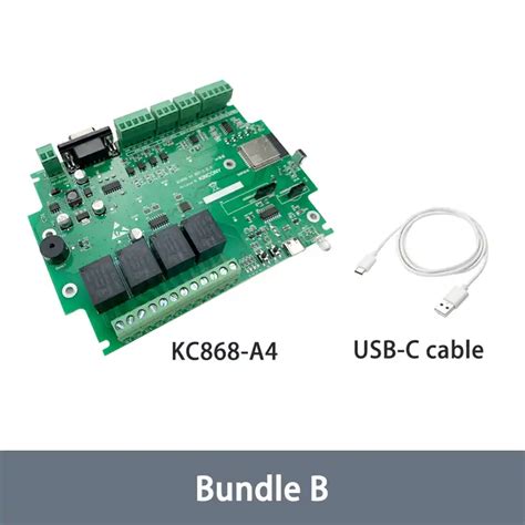 Kincony Kc868 A4 Esp32 Relay Module Wifi Rs232 Usb Relay Module For Home Automation