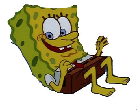 A Spongebob Sqaurepants Barefoot V2 Vector Png By Irirkdkdkdk On Deviantart