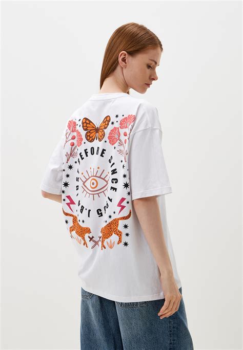 Футболка J B4 цвет белый Rtlaea535601 — купить в интернет магазине Lamoda