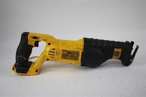 Dewalt Variable Speed Reciprocating Saw Property Room