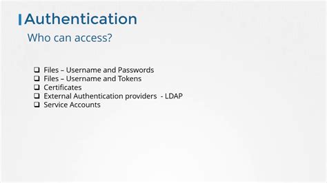 Authentication Authorization And Admission Control Kodekloud Notes