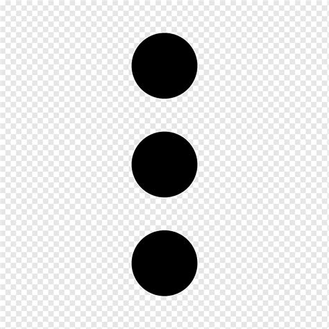 Three Dots Zondicons Icon Png PNGWing