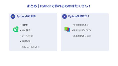【初心者向け】pythonで簡単に作れるもの10選｜サンプルコード付きで初心者でも簡単にpythonでプログラムが作れる！ デジマ研究