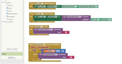 PhoneCallStarted MIT App Inventor Help MIT App Inventor Community