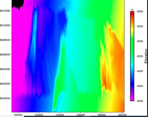 How To Create Digital Elevation Model From Xyz Data Txt Data And Module Gmt Mask Pygmt Qanda