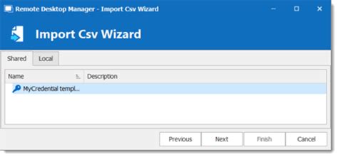 Import Credential Entries From A Csv File Using Templates Devolutions Documentation