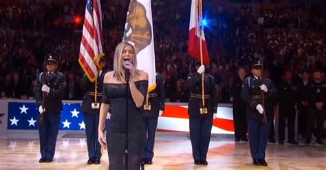 Fergies Rendition Of The National Anthem Was So Bad Even The Players