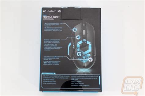Logitech G502 Proteus Core Logitech Input Devices Packaging Design