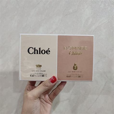 Chloe Les Mini Duo Gift Set Perfume Original Kesehatan Kecantikan Parfum Kuku Lainnya Di
