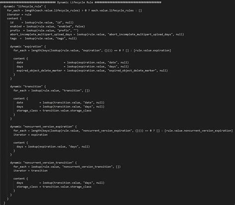 Dynamic Lifecycle Rules For S3 Bucket Using Terraform By Avinash