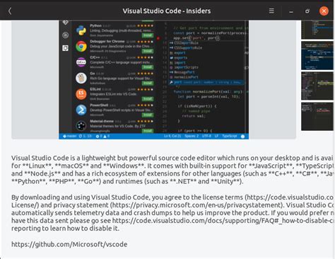 Improve Snap Metadata Issue Microsoft Vscode GitHub