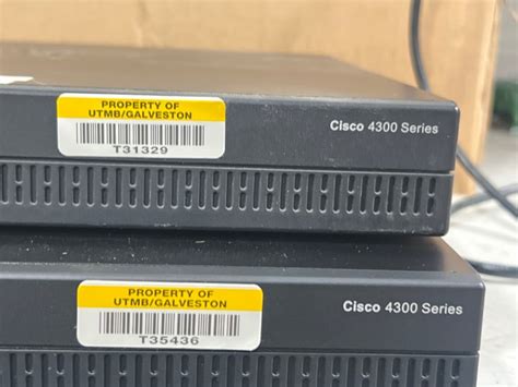 Box Of Cisco 4321 Series Router For Sale