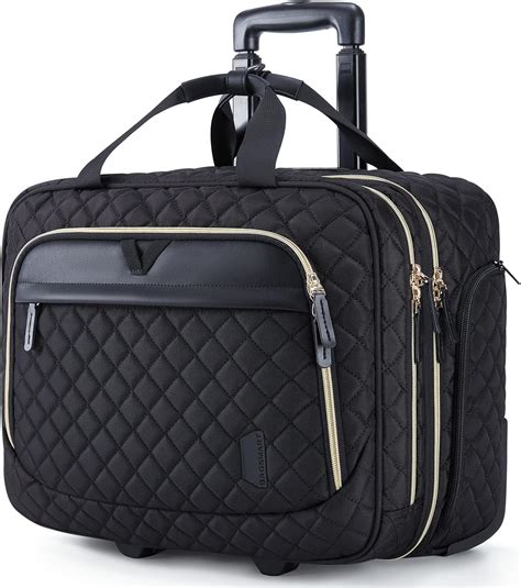 Bagsmart 173 Inch Rolling Laptop Bag Women Menrolling
