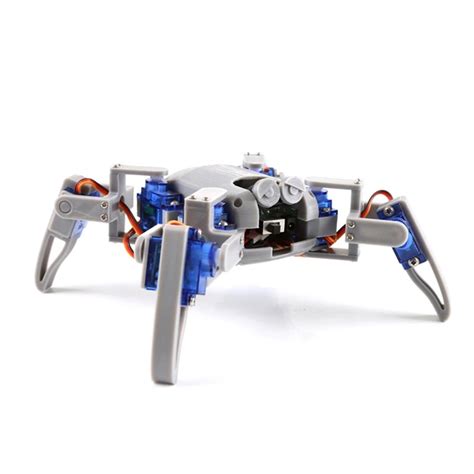 Bionic Quadruped Spider Robot Kit For Arduino Wifi Diy STEM Crawling