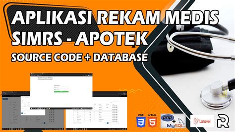 Aplikasi Rekam Medis Apotek Php Mysql Bootstrap Source Code Aplikasi