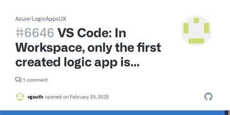 Vs Code In Workspace Only The First Created Logic App Is Being