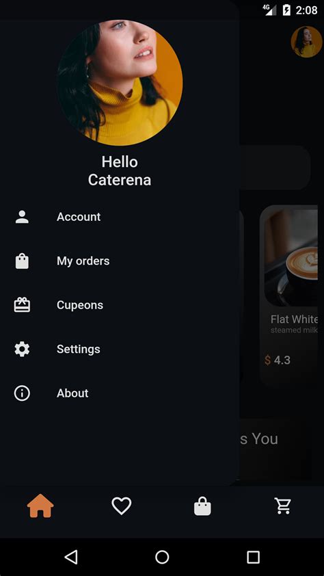 Github Faizchonari Flutter Coffee Shop E Commerce App An E Commerce App Built With Flutter