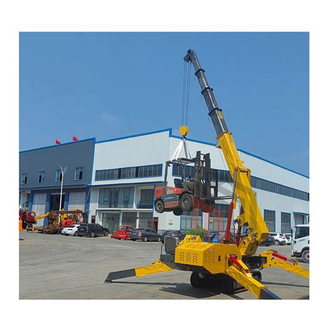Multifunction Miniature Remote Control 5ton Lifting Spider Crane