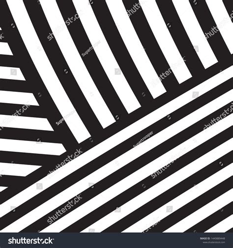 Black White Intersecting Lines Tribal Straight Stock Vector Royalty Free Shutterstock